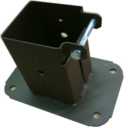 Metpost Bolt Down 3x3 - diyclick2buy.com